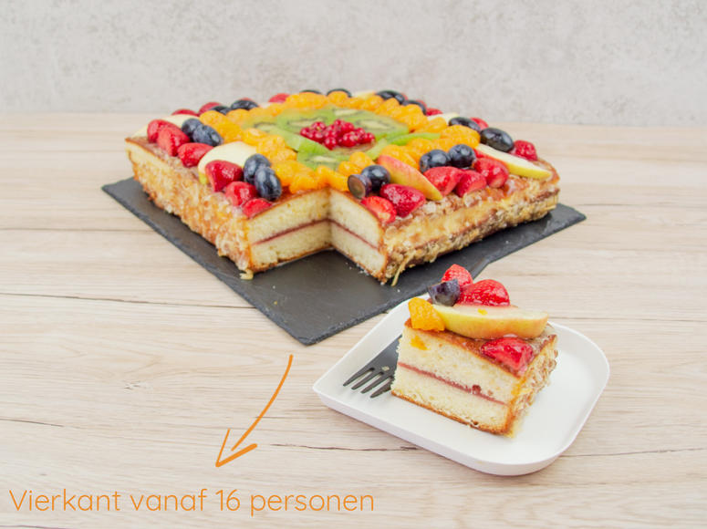 Verse Vruchtentaart bestellen & bezorgen | gefeliciTAART.nl