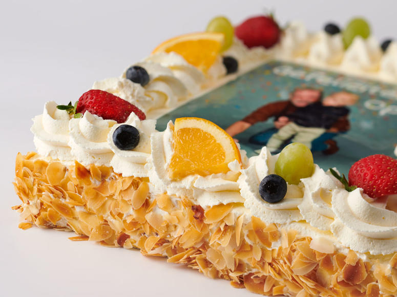 Luxe fototaart slagroom bestellen? | gefeliciTAART.nl